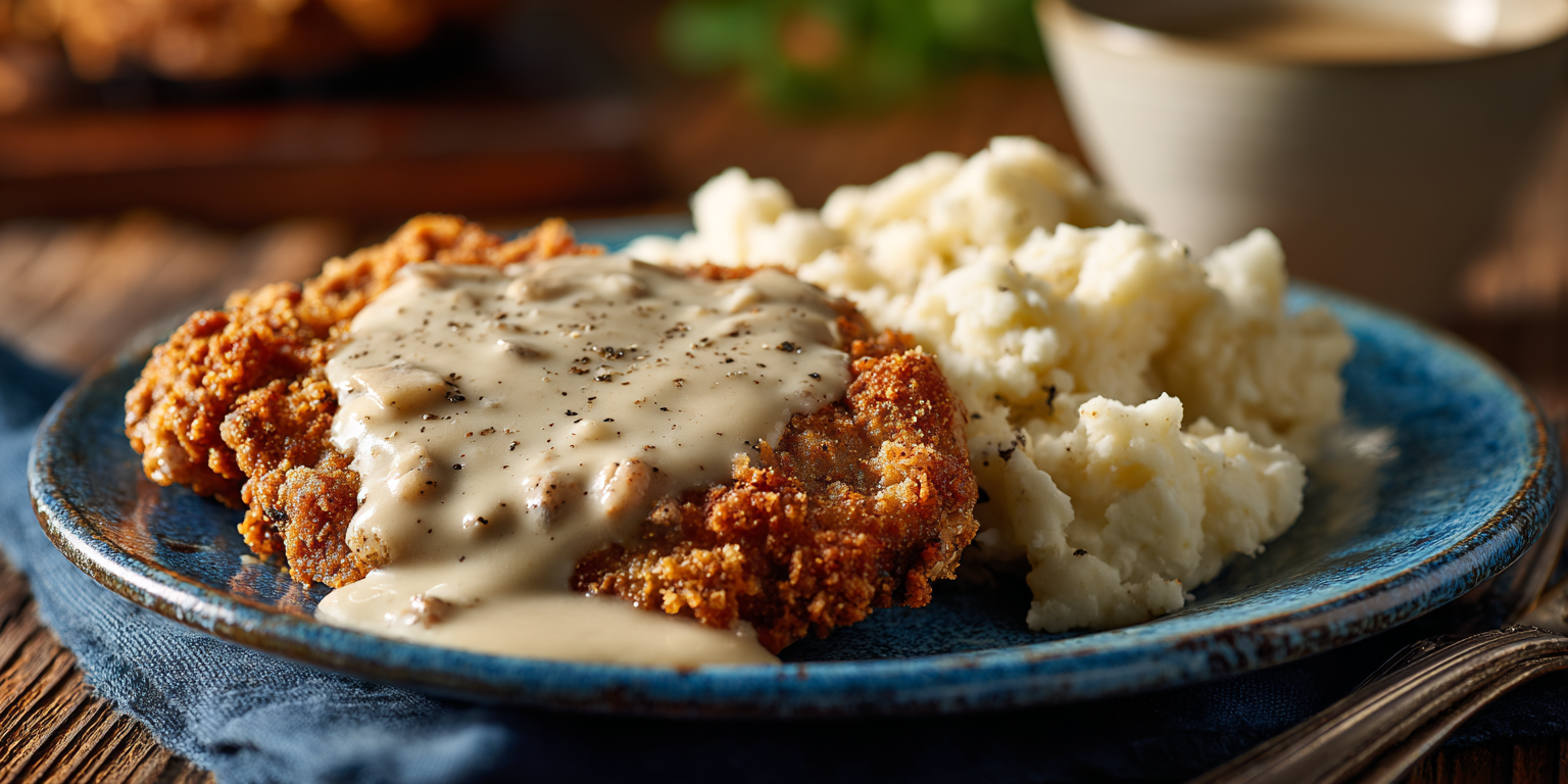 Chicken Fried Steak with Beef Pan Gravy – Revolution Barbecue