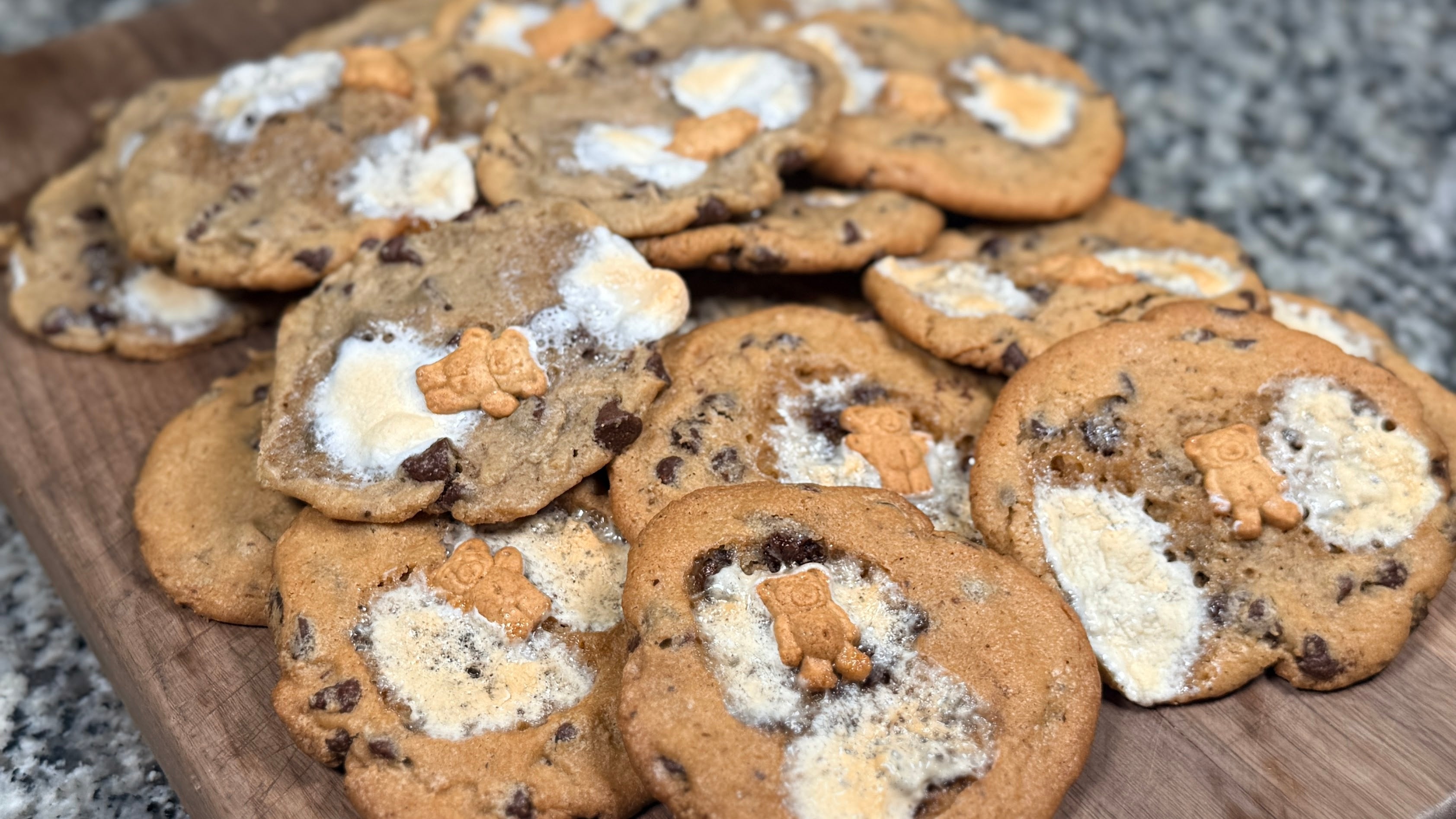 Hickory Smoked Sea Salt S’mores Cookies – Revolution Barbecue
