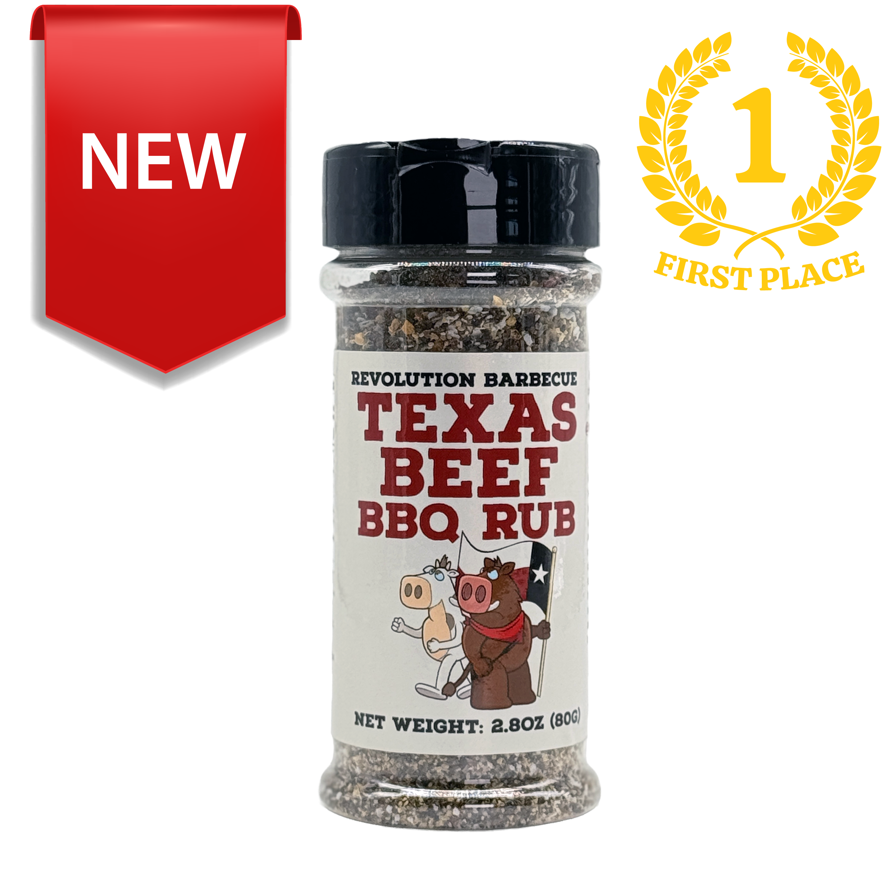 AWARD WINNING Texas Beef BBQ Rub - Lil' Tex Edition – Revolution Barbecue